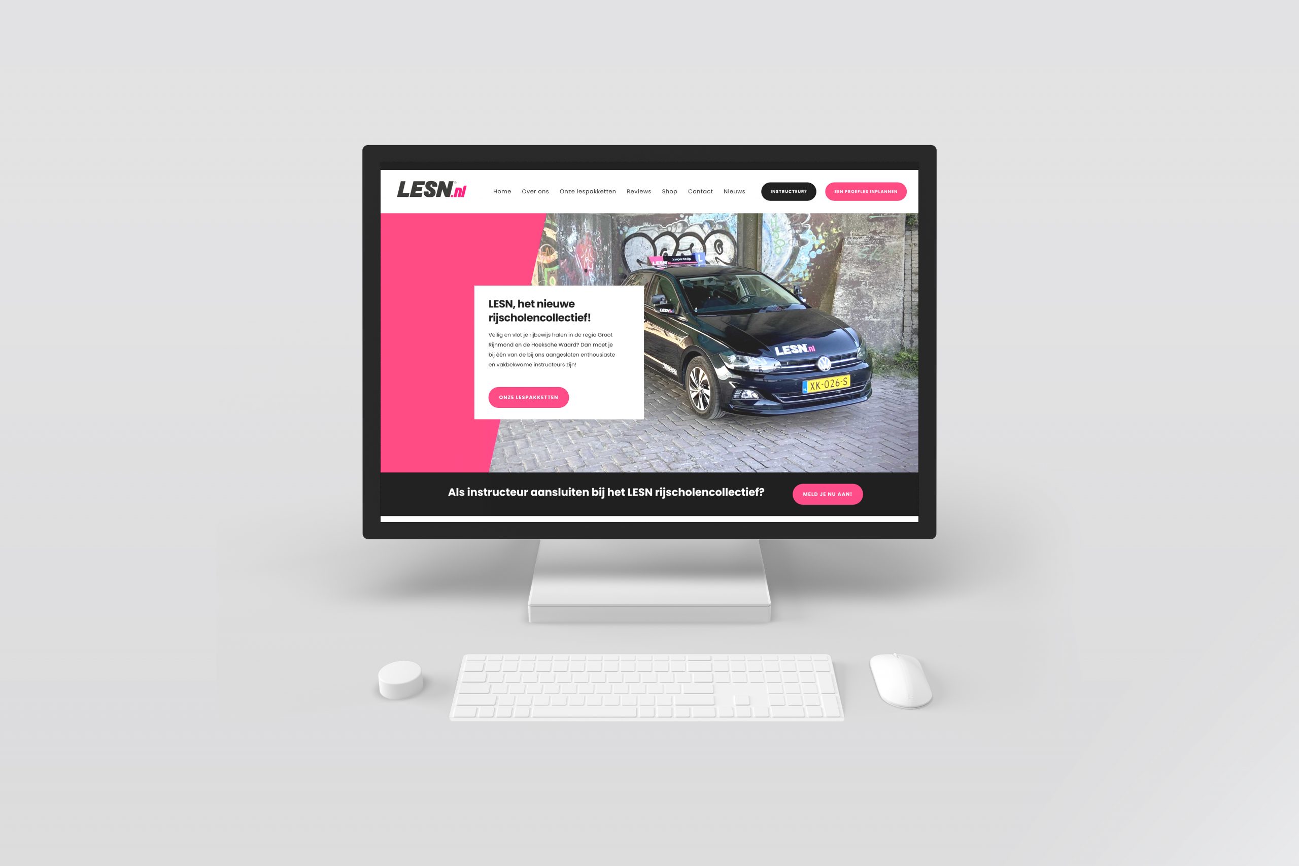 Onze site is live! - LESN